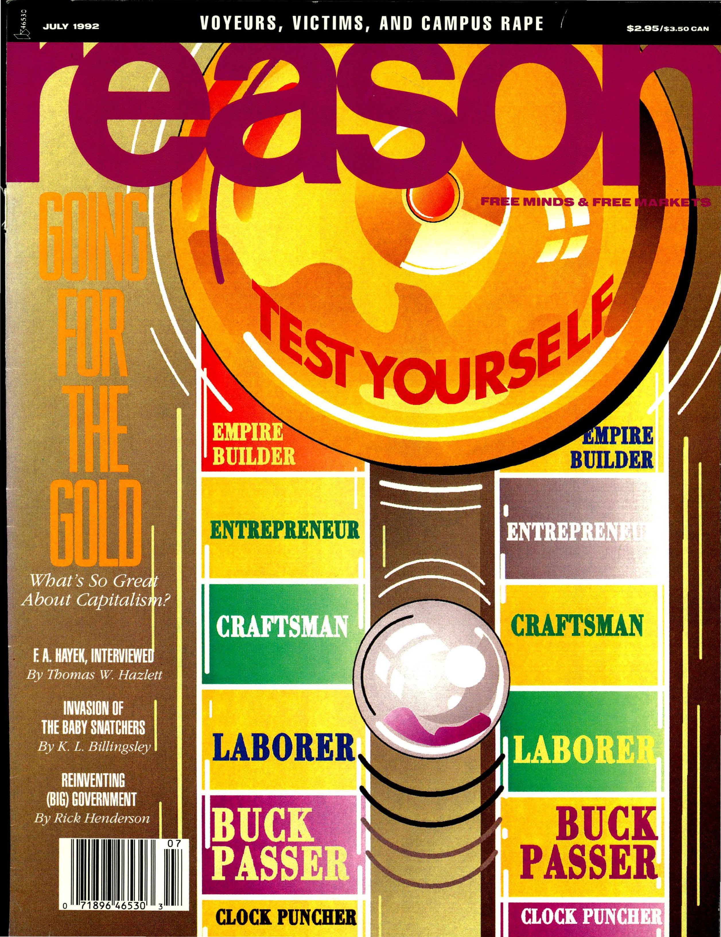 July 1992 Archives - Reason.com